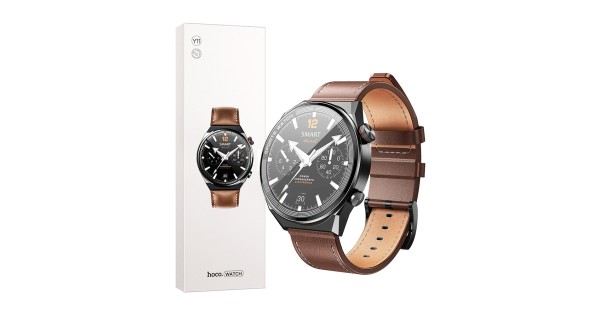 Hoco Sports Smartwatch Y11 1.5" (Call Version) Black
